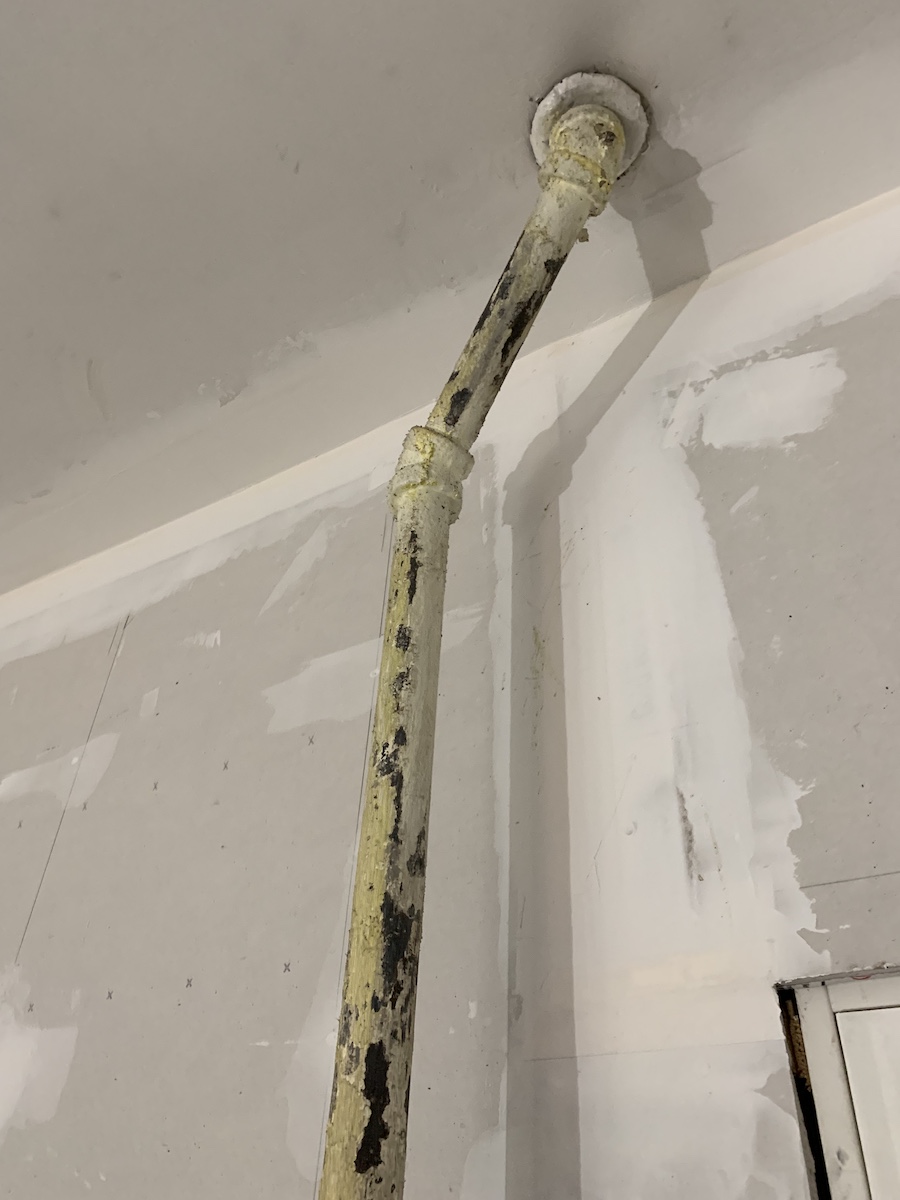 How to Cover Heating Pipes With Sisal Rope - OUR TWO FAMILY