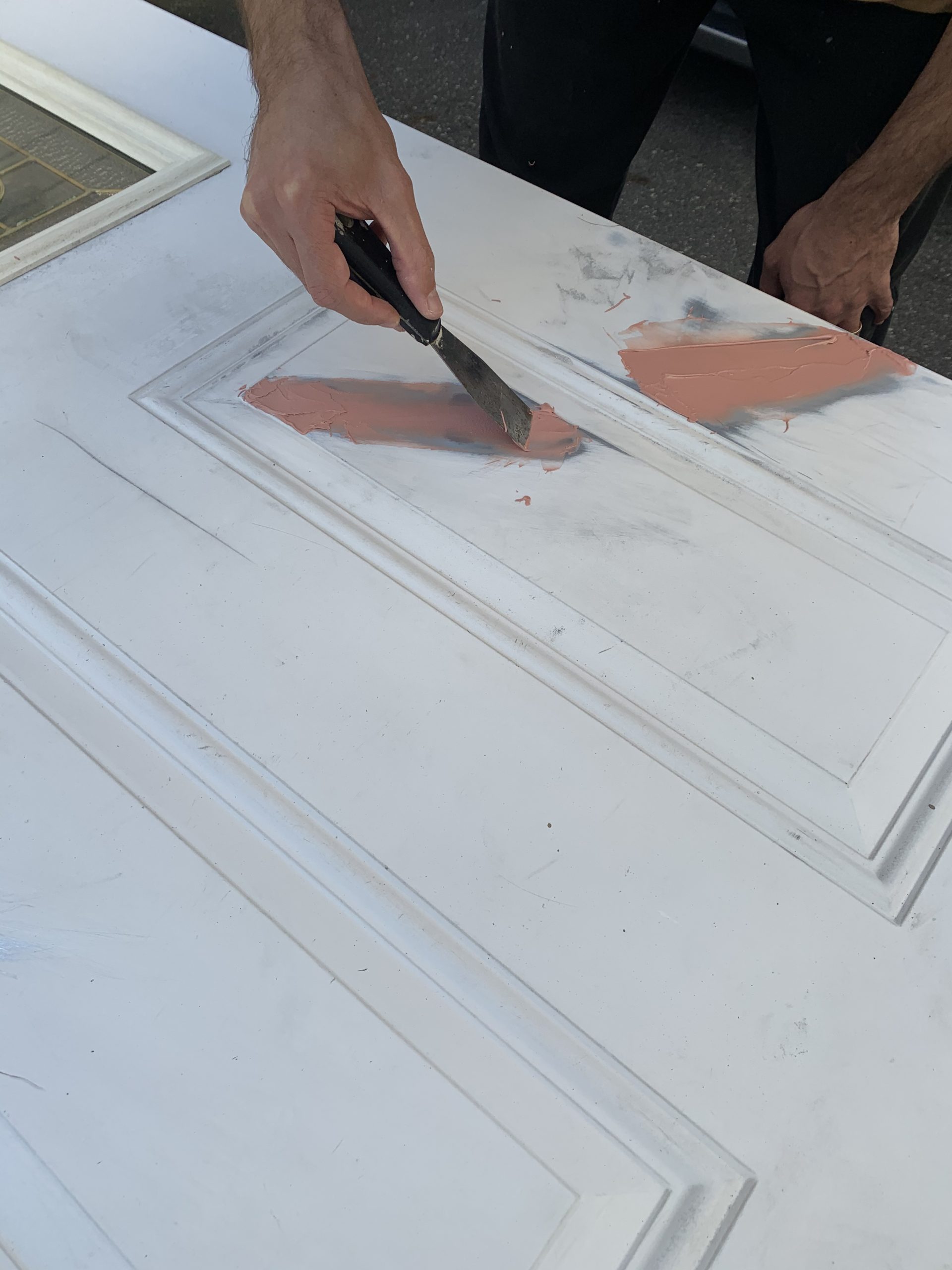 How to Repair an Exterior Door - OUR TWO FAMILY