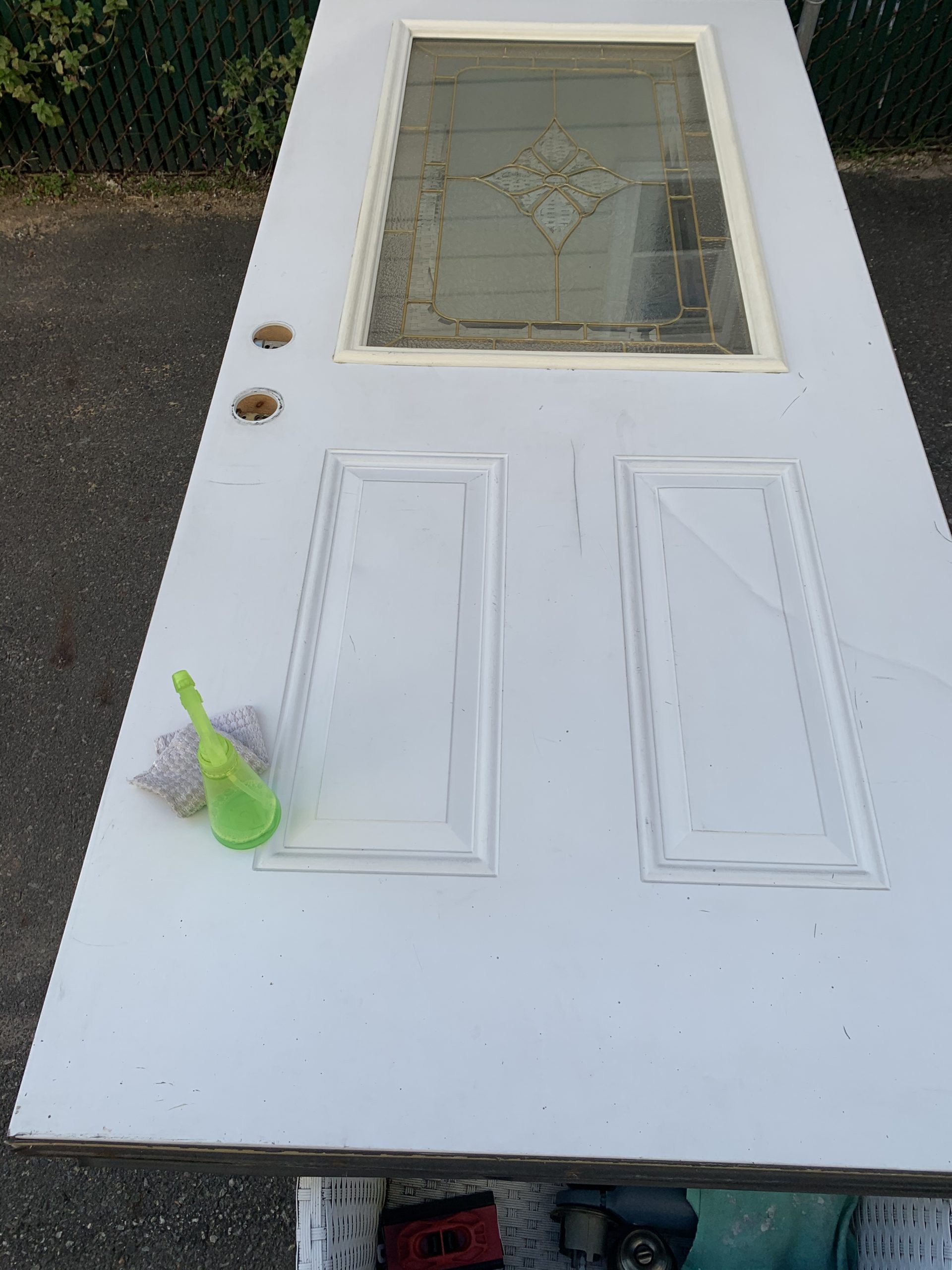 How to Repair an Exterior Door - OUR TWO FAMILY